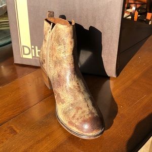 Diba | Shoes | Diba Distressed Leather Boot | Poshmark